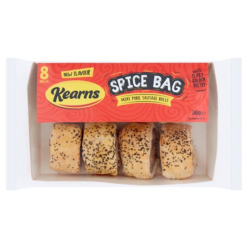 Kearns Spice Bag Mini Pork Sausage Rolls 8 Rolls (248 g) - Storefront EN