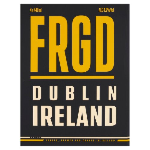 Forged Irish Stout Can 4 Pack (440 ml) - Storefront EN