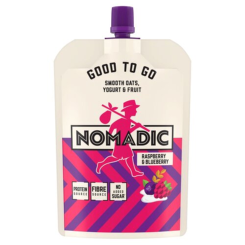 Nomadic Good To Go Raspberry & Blueberry Pouch (150 g) - Storefront EN