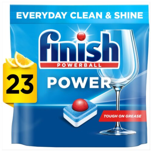Finish Power All In One Lemon Sparkle Tablets (23 Piece) - Storefront EN